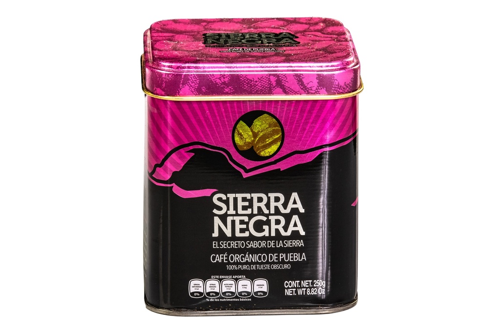 Lata Rosa - Grand Arábica 250 g | Café Sierra Negra
